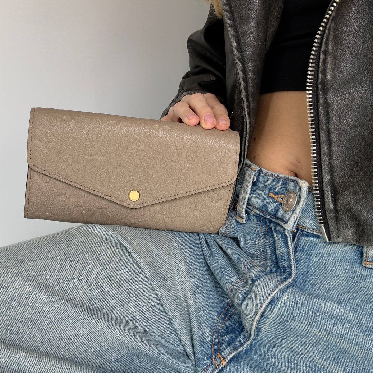 Louis Vuitton Empreinte Sarah Wallet Turtle Dove | QUEEN MAY