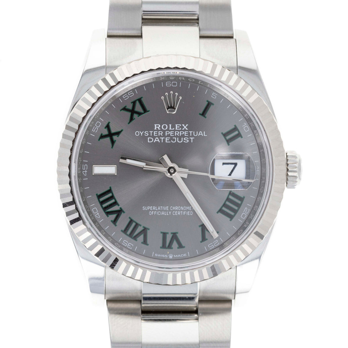 New Rolex Datejust 36MM Model 126234 Wimbledon | QUEEN MAY